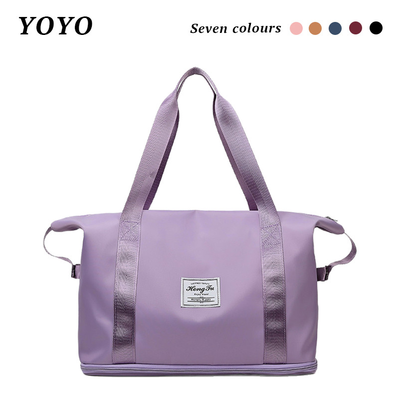 YOYO Large Capacity Folding Bag Travel Bags Tote Handbag Waterproof Women Shoulder Bags #2813 ...