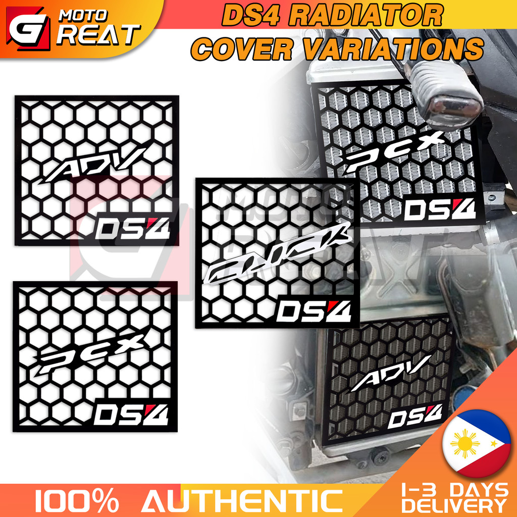 HONDA DS4 Radiator Cover For CLICK/PCX/ADV Radiator Guard Protection ...