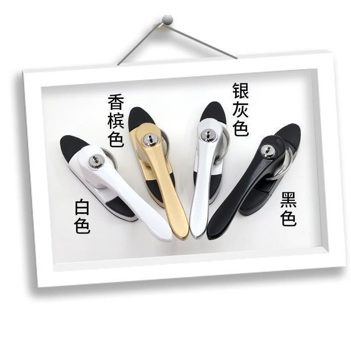 Luxury with Key Two-Way Crescent Lock Safe Durable Sliding Sliding Door ...