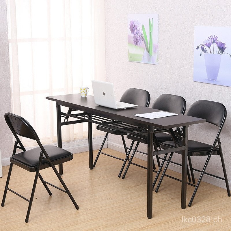 Learning IBM Folding Table Writing Desk Stall Table Simple Table ...