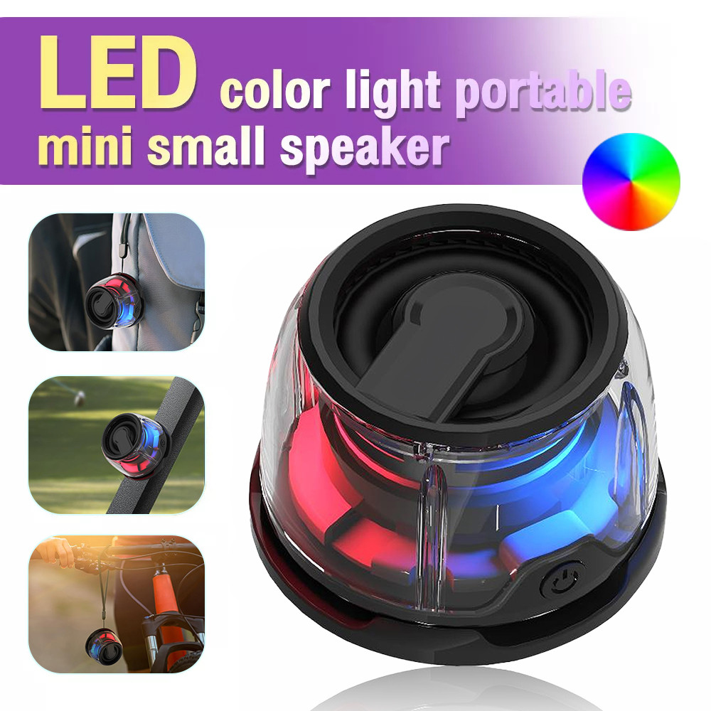 Magnetic Bluetooth Speaker RGB Mini Portable Speaker Magnetic Phone ...