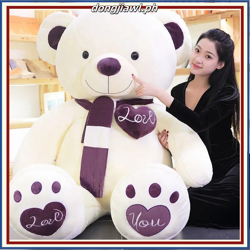 JOJO CASTLE Large Size Teddy Bear Plush Toy Lovely Giant Bear Huge ...