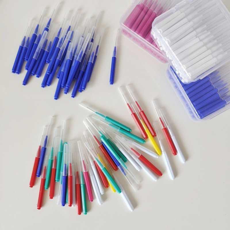 Straight Interdental Brush Braces Cleaning 3.2593% Interdental Brush ...