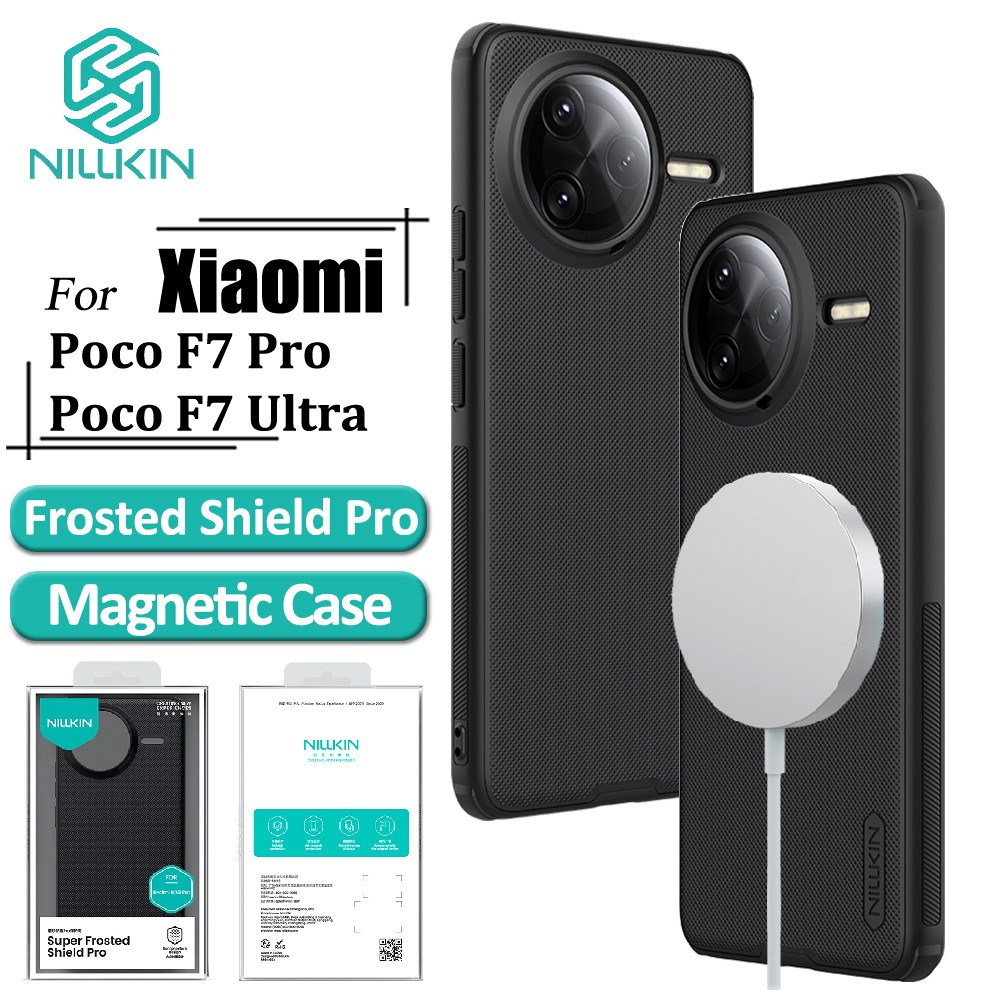 Nillkin Super Frosted Shield Pro Magnetic Case For Poco F7 Ultra F7 Pro ...