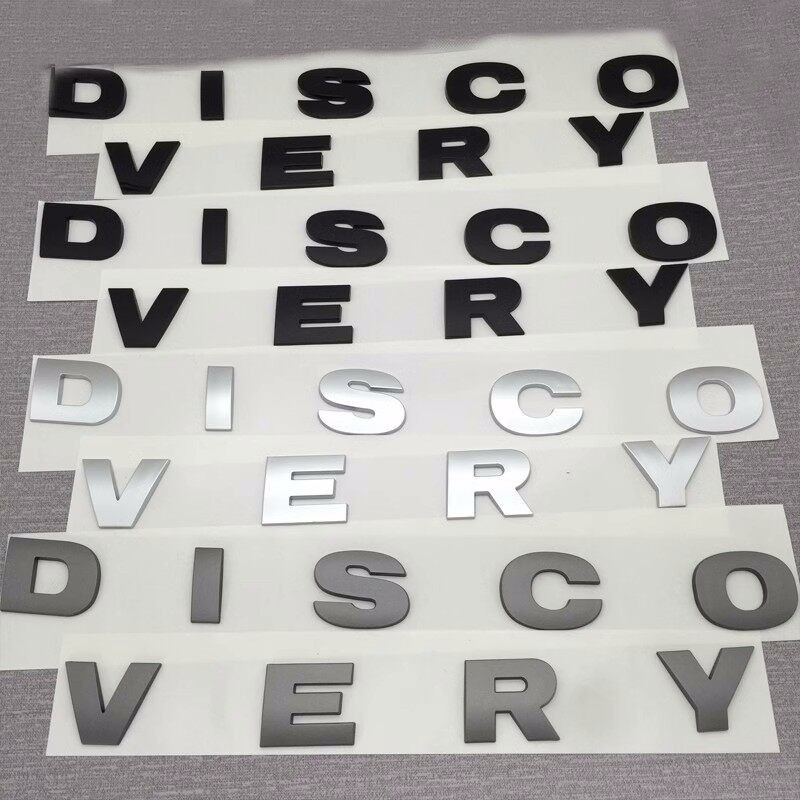 For LAND ROVER DISCOVERY 4 front hood logo Discovery4 rear trunk emblem ...