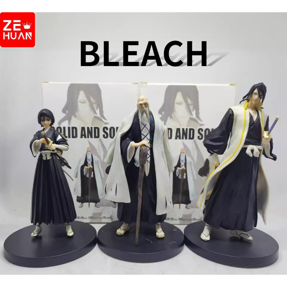17cm BLEACH Solid and Souls Kuchiki Rukia Anime Figure Collectible ...