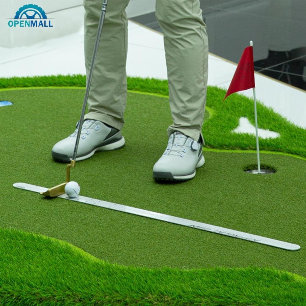 OPENMALL Golf Putter Ruler Putting Rod Trainer Teaching Track Accurate ...