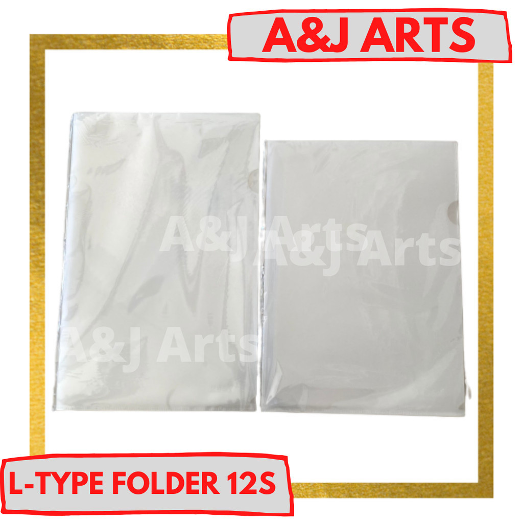 Joy L-Type Folder FC/Long A4/Short 12pcs/pack | Shopee Philippines