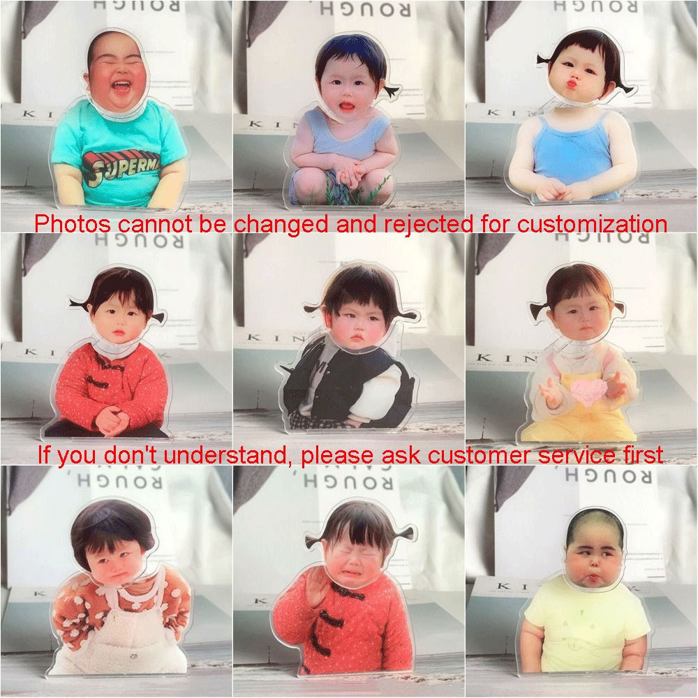 MIQUELPW tatan Moving Head Toy Acrylic New Year Gift Shaking Head ...