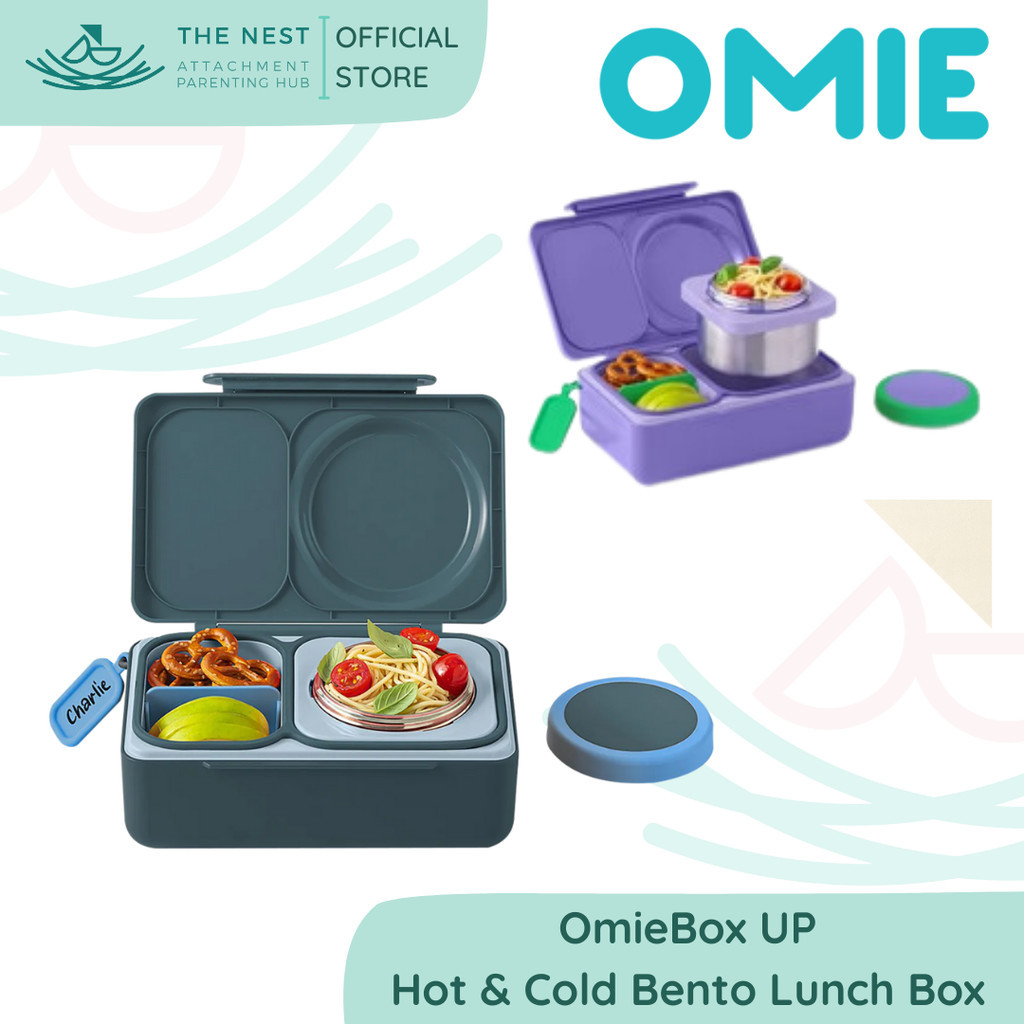 OmieBox UP Hot & Cold Bento Lunch Box | Shopee Philippines