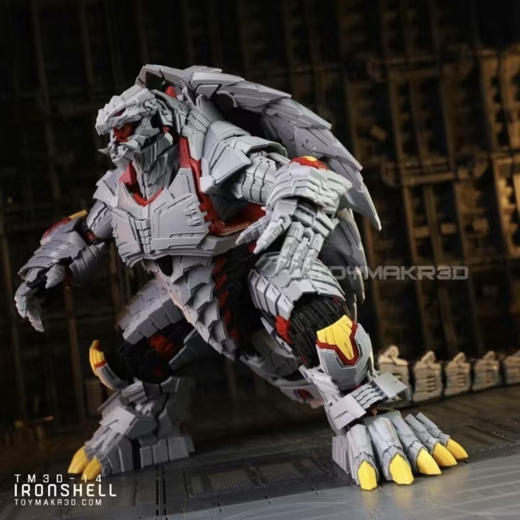 Printing Machinery Camera Iron Shell Iron Armor Godzilla Assembly Mecha ...