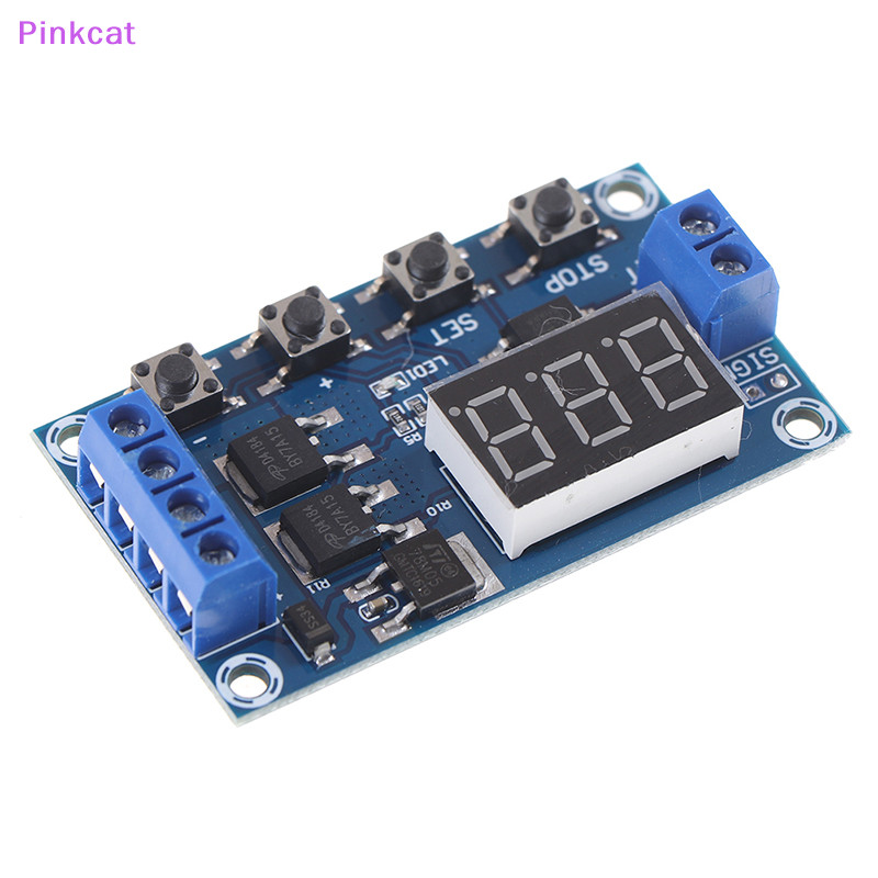 Pinkcat DC 6-30V Dual MOS LED Digital Time Delay Relay Switch Module Circuit Board PH | Shopee ...