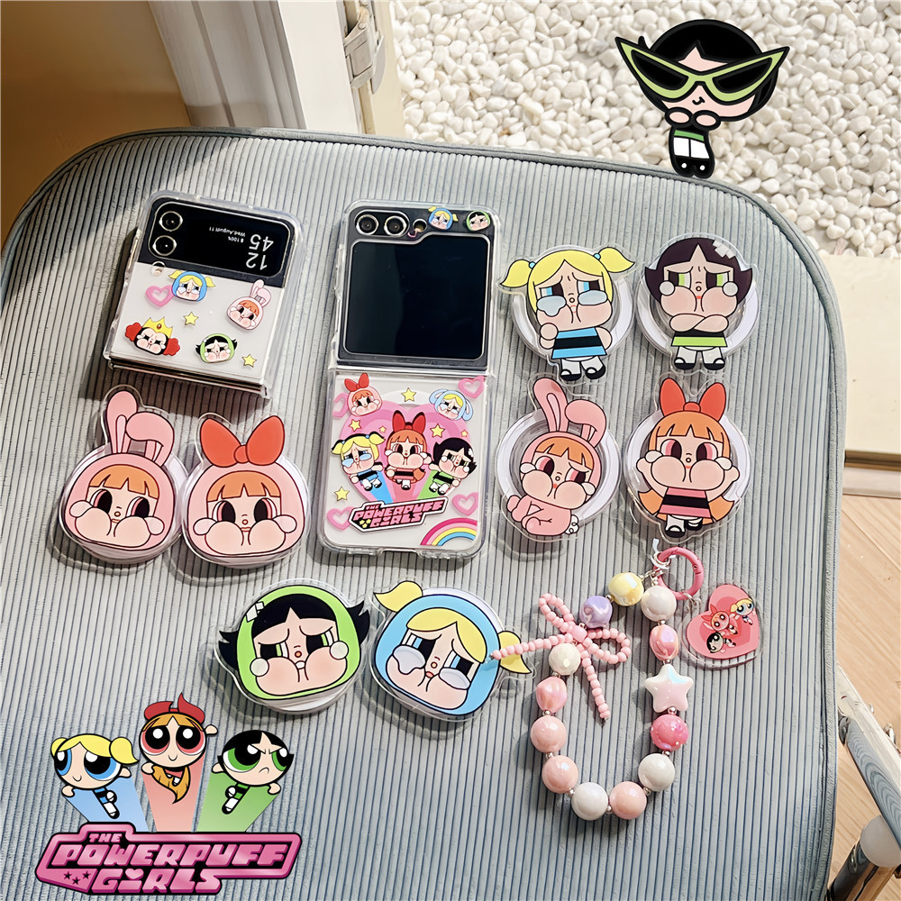 The Powerpuff Girls Magnetic Hard Case For Samsung Z Flip 5 / Z Flip 4 ...