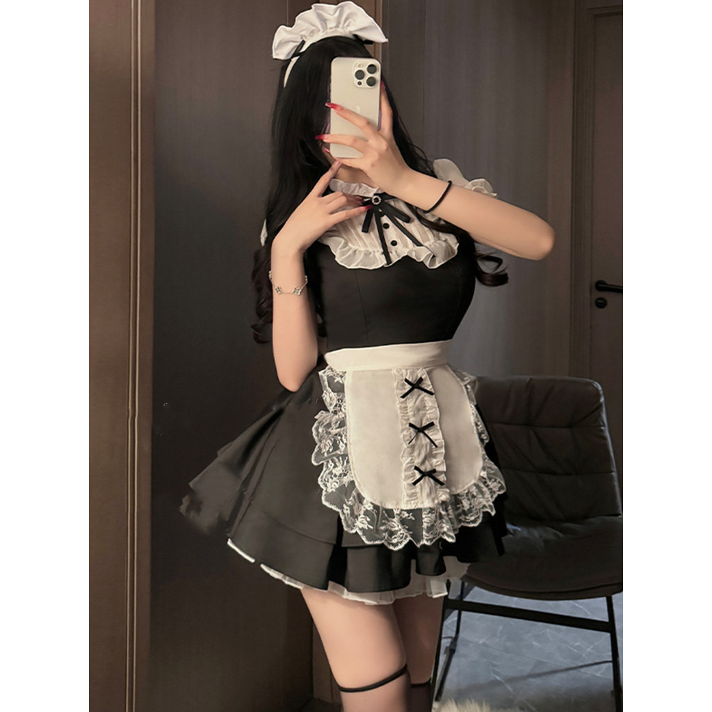 Original High Quality Maid Costume cos Cute Maid Girl lolita Dress ...