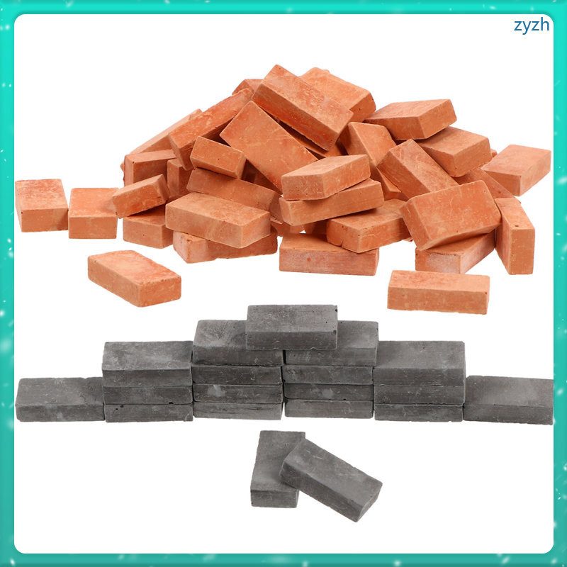 Simulated Brick Mini Toys Building Blocks Kids Bricks Fairy Garden Wall ...