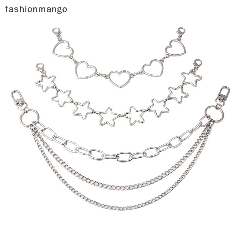 FMPH Bless Multi-layer Metal Chain strap DIY Personality Butterfly ...