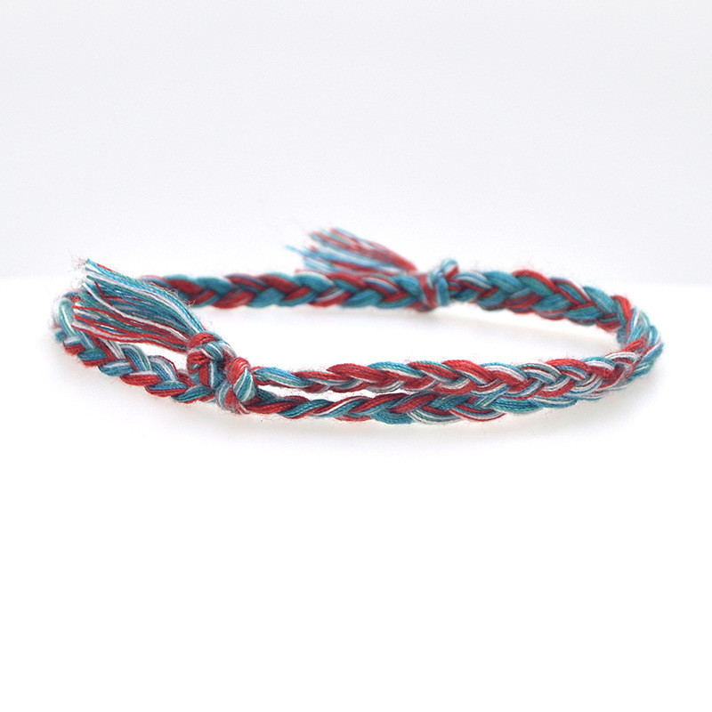 1PC Handmade Simple Multilayer Woven Bracelets Rope Braided Bracelet ...