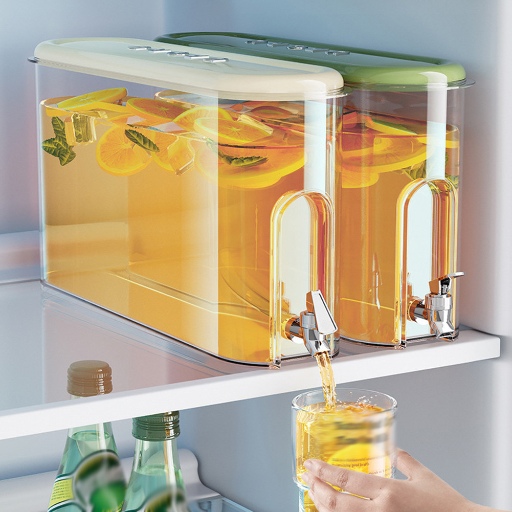 Transparent Fridges Kettle With Faucet Easy Cleaning Water Dispenser ...