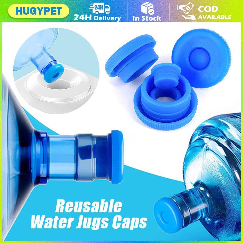 Universal Water Jug Cap Replacement 3 and 5 Gallon Food Grade Silicone ...