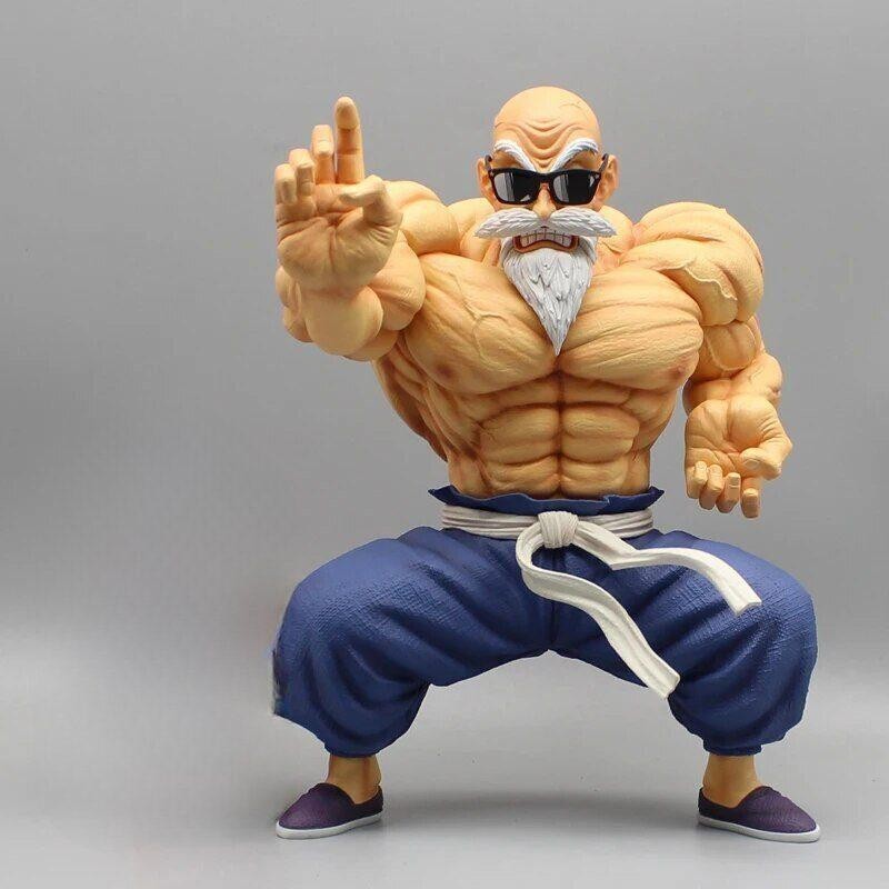 HQKO Dragonball Master Roshi Muscle Strengthening 32cm Action Figure ...