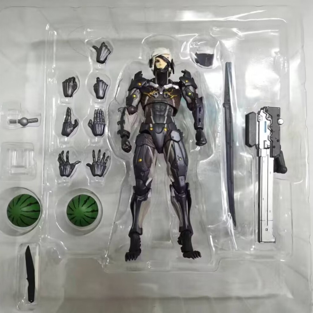 Ready Stock Ocean Hall Yamaguchi Style Alloy Equipment MGS Raiden Snake ...