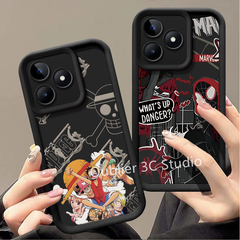 Casing RealmeC61 Realme C61 NFC Phone Case New Design Cute Cartoon One ...