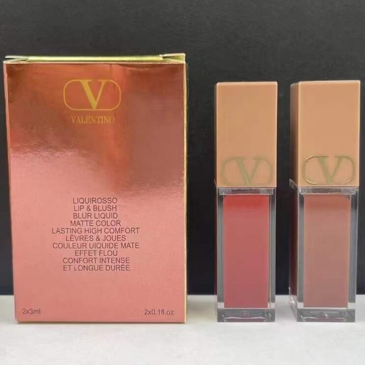 Valentino Powder Tube Lip Tint Sample Two Piece Set | Shopee Philippines
