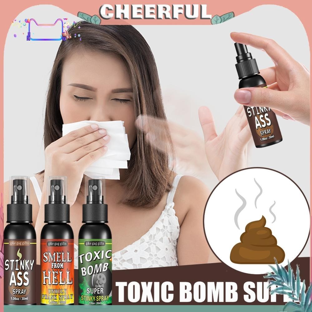 [CHEE]Halloween 30ml Fart Gag Spray Prank Toy Spoof Odor Stinky ...