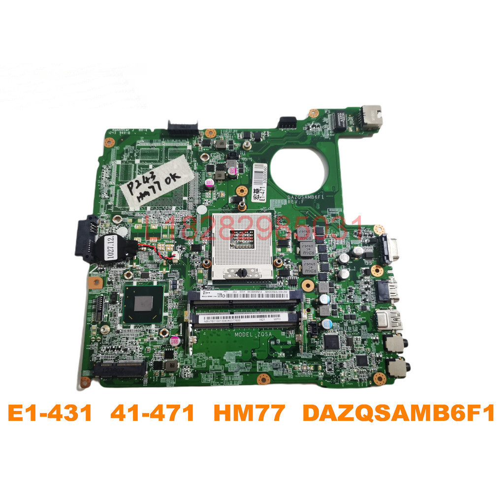 Acer/acer E1-431 E1-471G P243 V3-471 DAZQSAMB6F1 4750G Motherboard | Shopee Philippines
