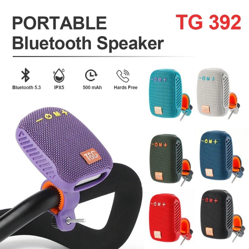 T&G392Sport Wireless Speakers Portable BT Stereo Sound TWS With ...