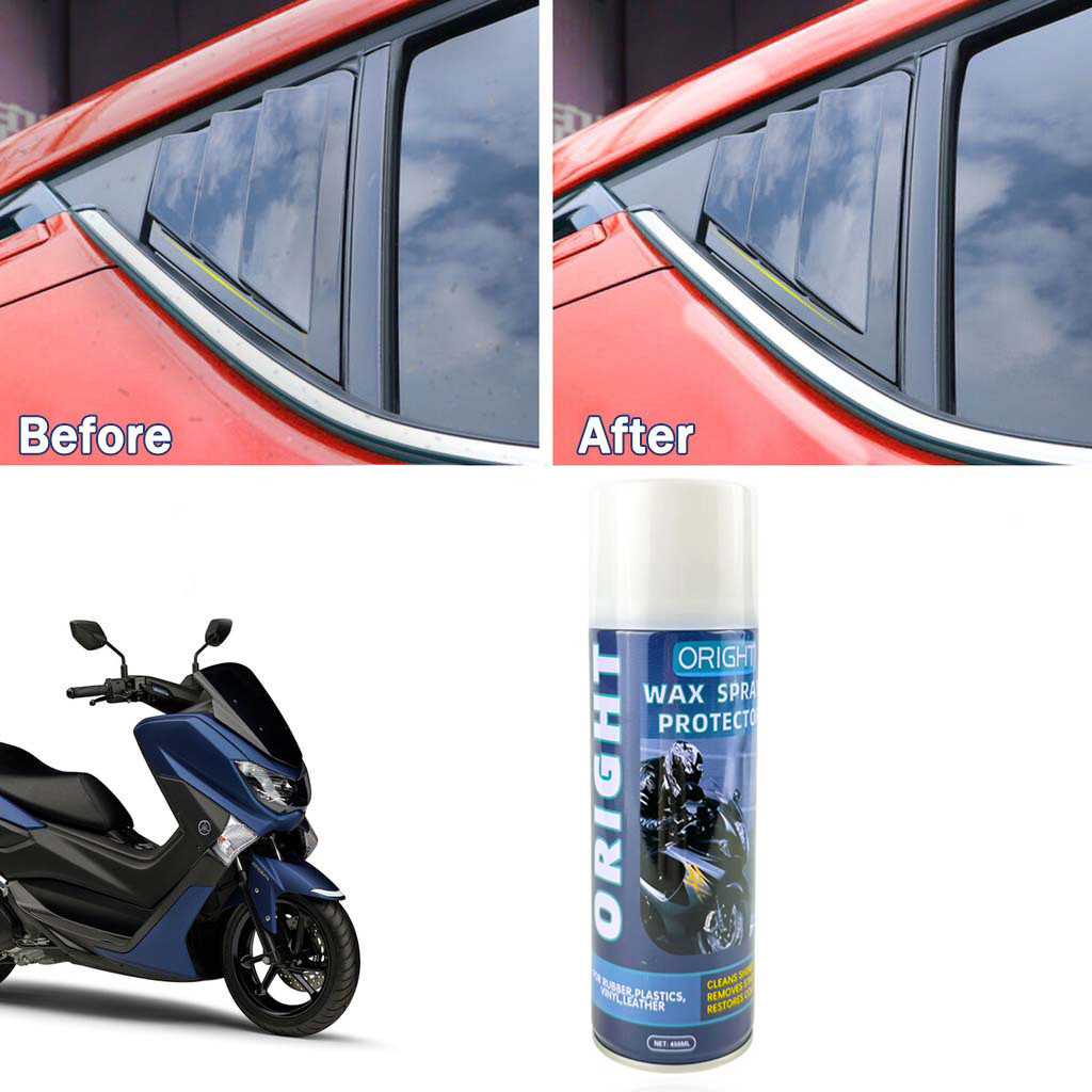 450ml Motorcycle Protector Spray Vehicle Cleaner Helps Prolong Life and ...
