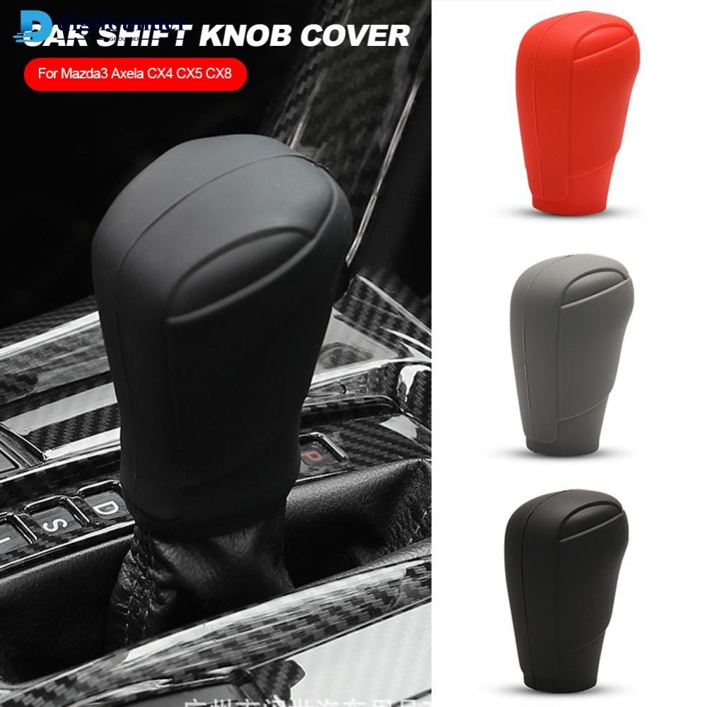 DIGIFOUNDER Silicone Car Case Gear Head Shift Collars Shift Knob Grips ...