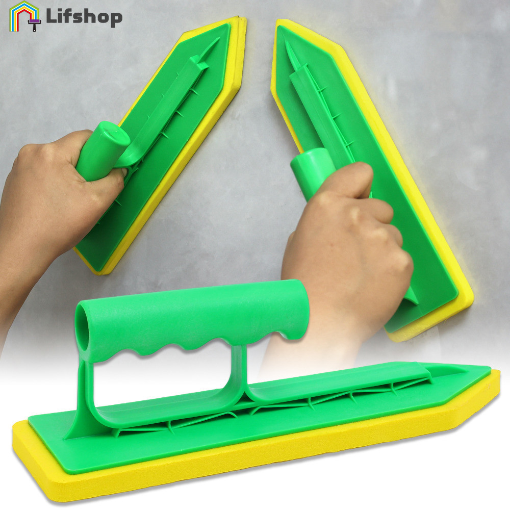Plastic Plaster Push Spatula - for Tiling Grout Bricklayer - Handheld ...
