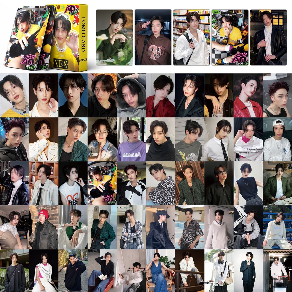 30-132pcs BUS No-status Status Photocards Laser Hologram Lomo Card ...