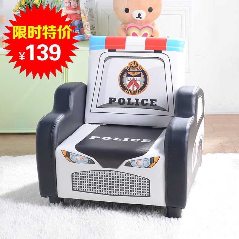 Children's Sofa Baby Single Boy Cartoon Car Small Sofa Mini Children's ...