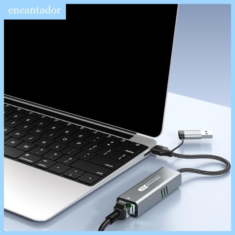 EC Fast Speed USB Type C to RJ45 Ethernet Adapter 5Gbps for Desktop and ...