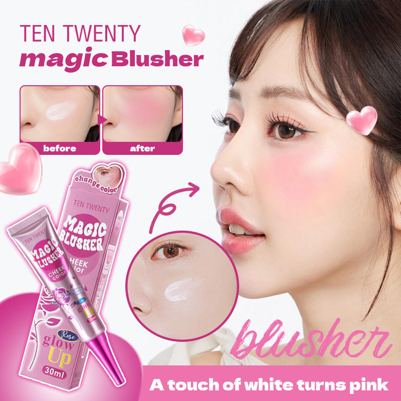 TEN TWENTY Magic blusher color changing liquid blush on waterproof long lasting 30ml | Shopee ...
