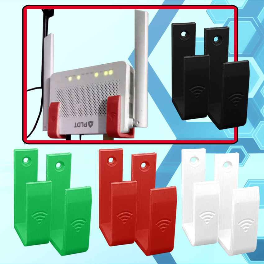 WiFi Modem Wall Mount WiFi Unit Organizer Holder 3D Printed Hook ...