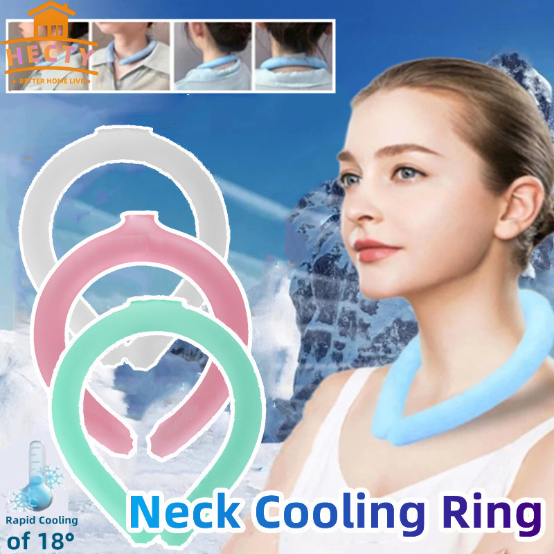 Neck Cooling Tube Reusable Cooling Neck Ring For Summer Ice Ring Neck ...