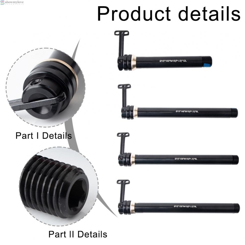 Aluminum Alloy Quick Release Thru Axle Compatible with 12mm Diameter ...