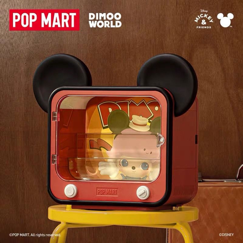 Popmart DIMOO WORLD x Disney Series TV Luminous Display Box | Shopee ...