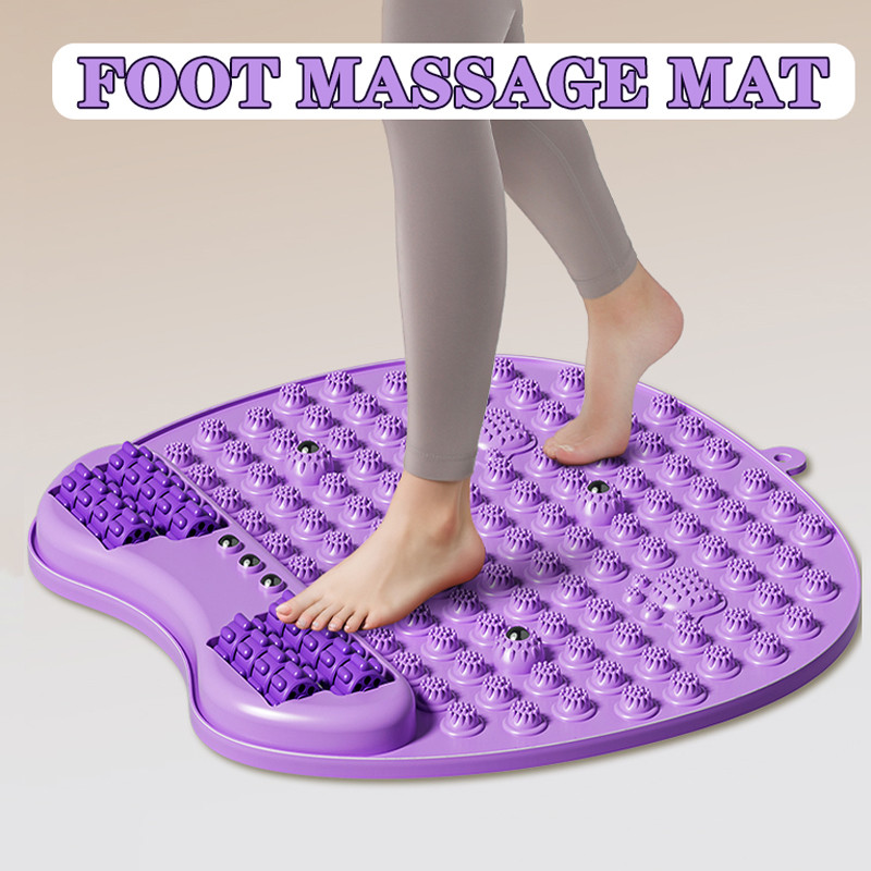 Foot Massage Mat Plantar Fasciitis Massage with Massager Roller 足底按摩垫 ...