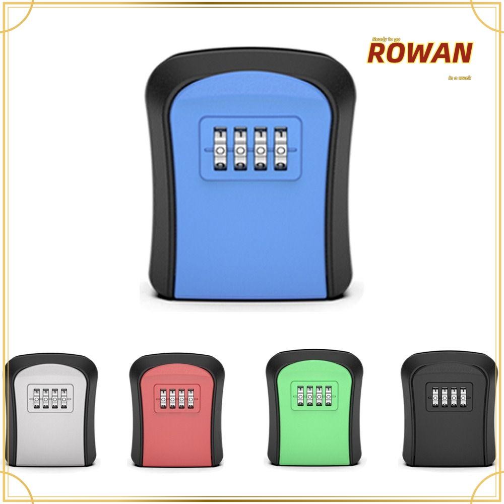 RW-HOME Key Safe Box, Weatherproof Anti-theft 4 Digit Combination Lock ...