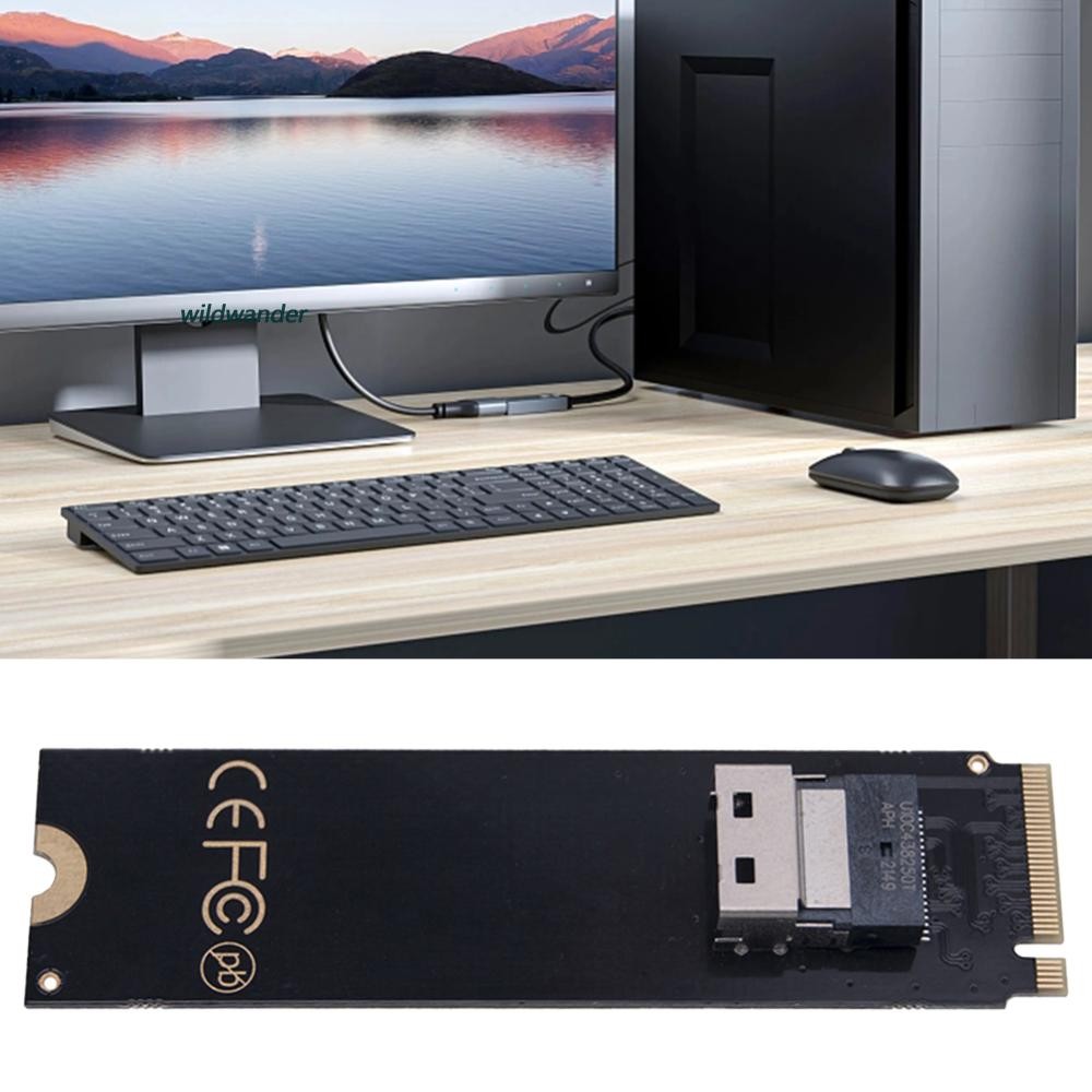 SFF-8654 Converter Card Useful PCIe SSD Adapter Cards Portable for ...
