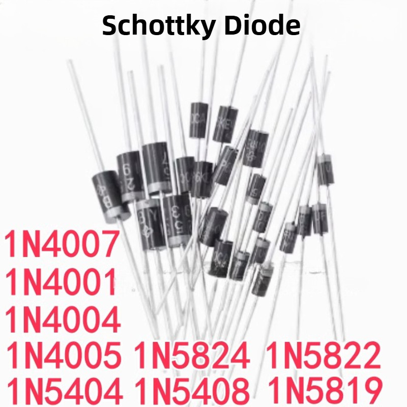Original 1N4007 IN4001 1N4004 1N4005 1N5404 1N5408 1N5819 1N5822 1N5824 ...