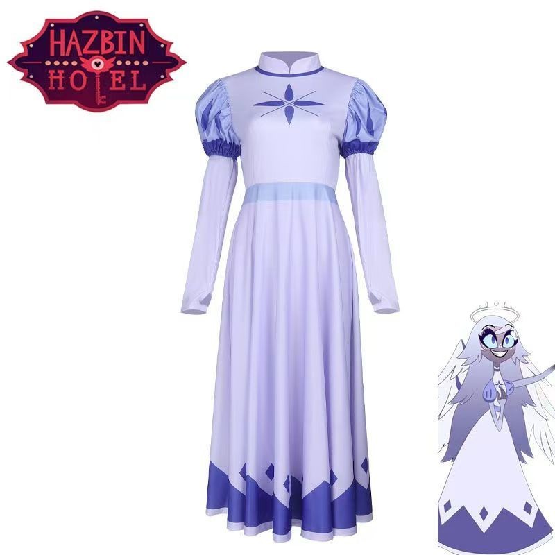 Hell Inn cos Clothing Emily Dress Emily cosplay costume Hazbin Hotel ...
