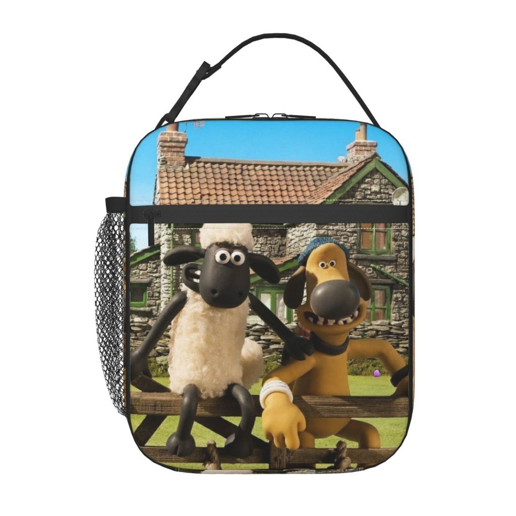 Shaun The Sheep Kids Lunch box Insulated Bag Cooler Back to School ...