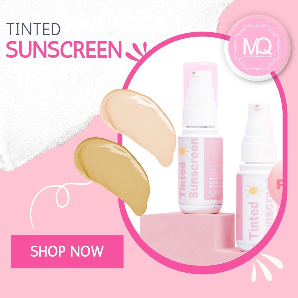 MQ Cosmetics & Selfcare TINTED SUNSCREEN Light & Natural Shade | M.Q ...