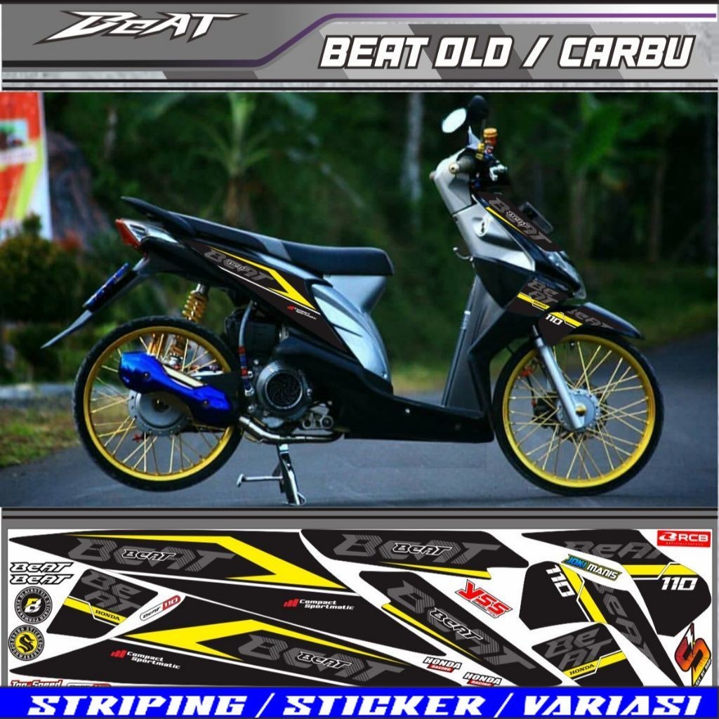 LIST OF STRIPPING/SETICER VARIATION HONDA BEAT OLD 110/KARBU/VARIATION ...