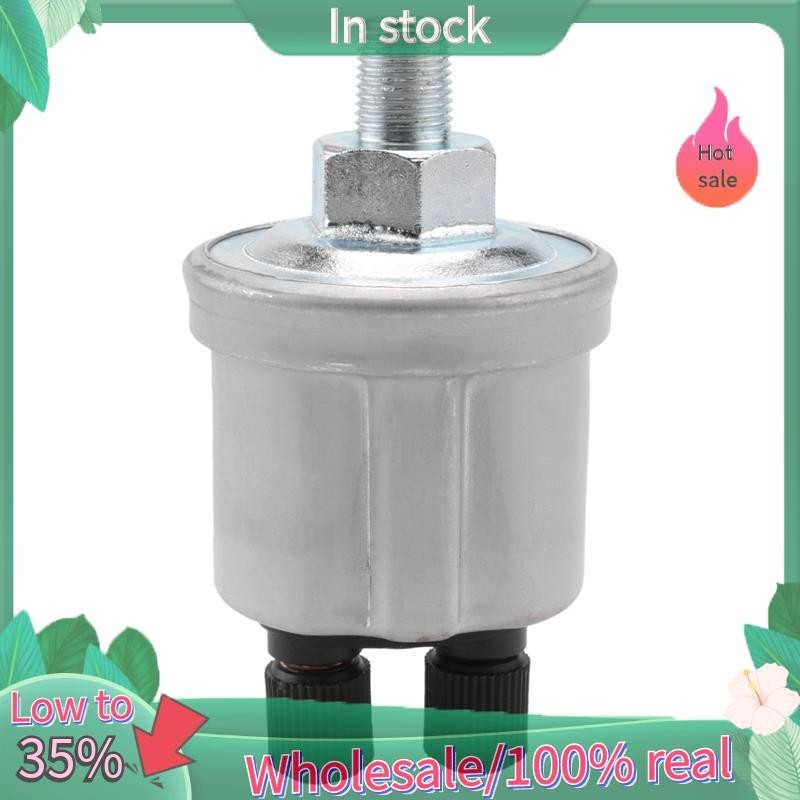 Universal Vdo Oil Pressure Sensor 0 To 10 Bars 1/8 Npt Generator Part 10Mm Crew Plug Alarm ...